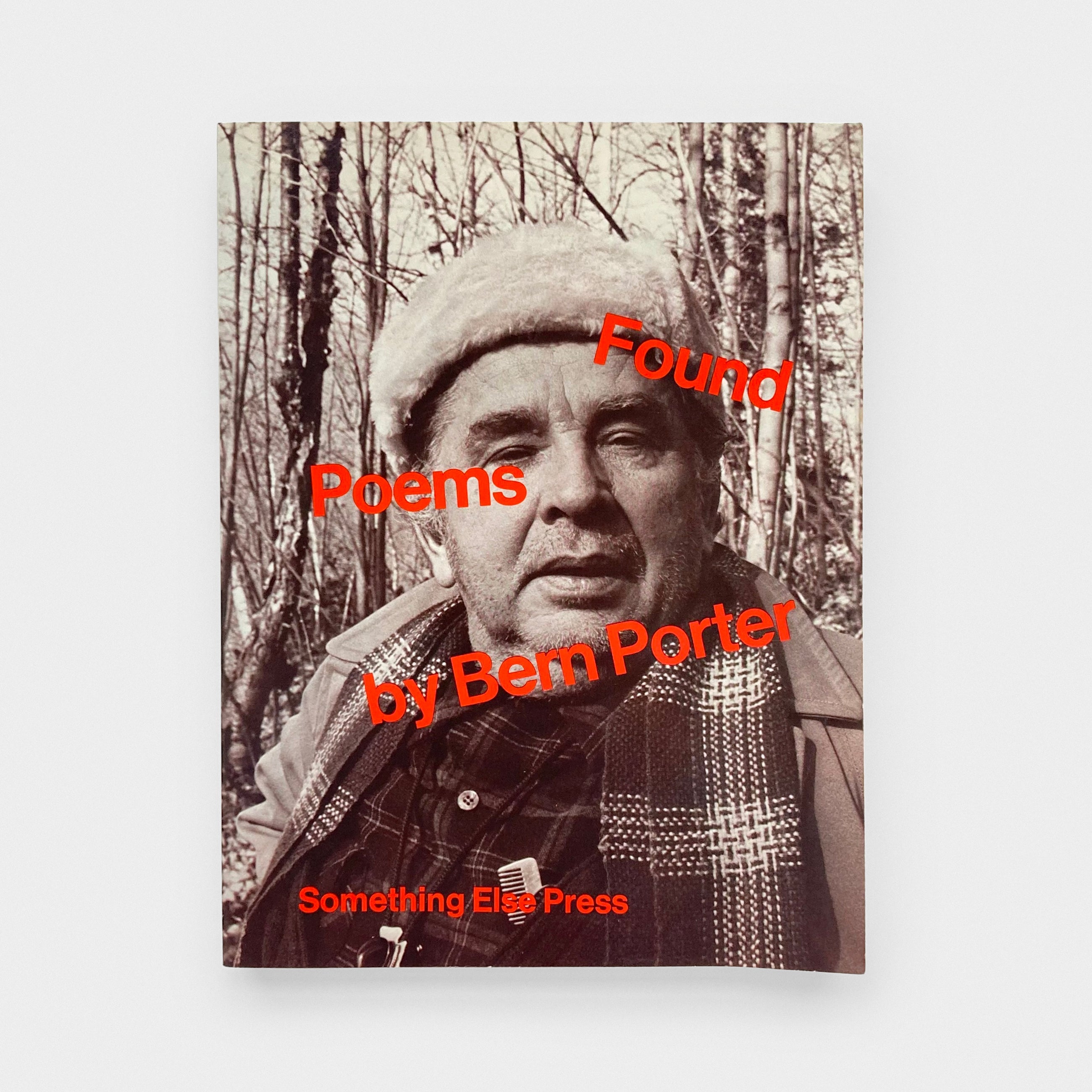Bern Porter - Found Poems – Bendowa Books